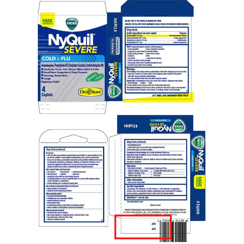 Does Nyquil Expire Where Do I Find The Expiration Date Drug Genius